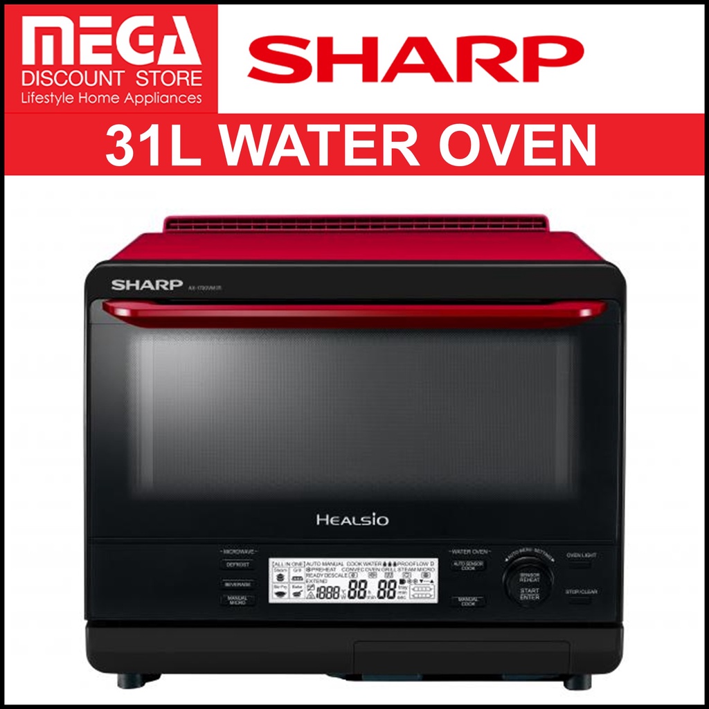 SHARP AX-1700VM (R) 31L WATER OVEN | Shopee Singapore