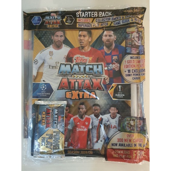 Topps Match Attax Various Starterpacks & Binders | Shopee Singapore