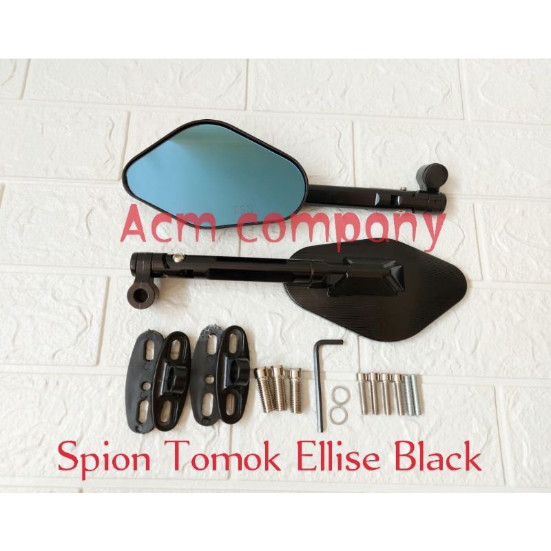 Tomok Mirror Model Rizoma Ellise Aluminum Blue Glass Vario 125 150 Pcx ...