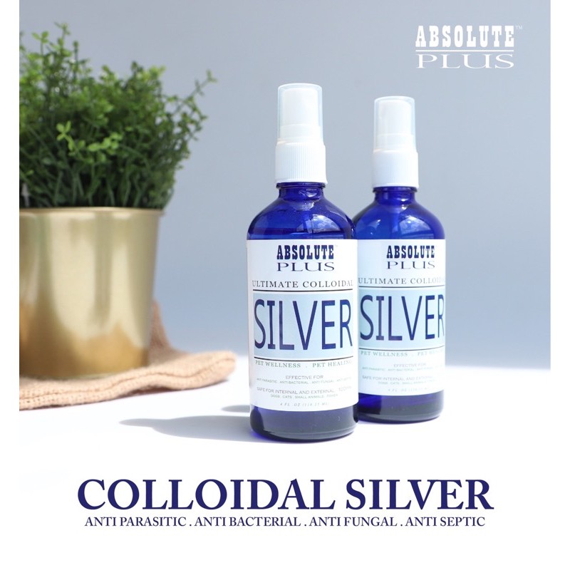 Absolute Plus Ultimate Colloidal Silver for Pets (118ml) | Shopee Singapore