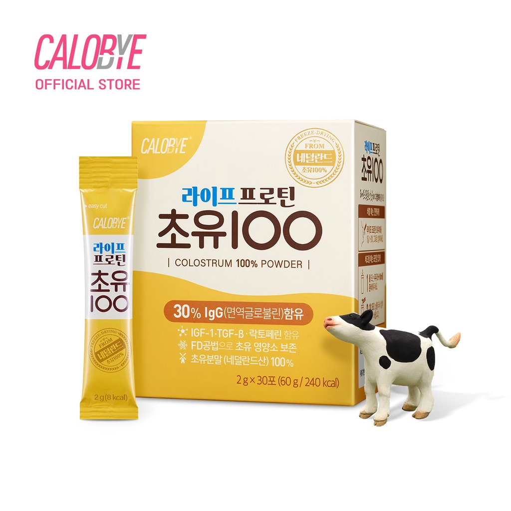 CALOBYE Life Protein Colostrum 100(30 Packs x 1 Box) | Shopee Singapore