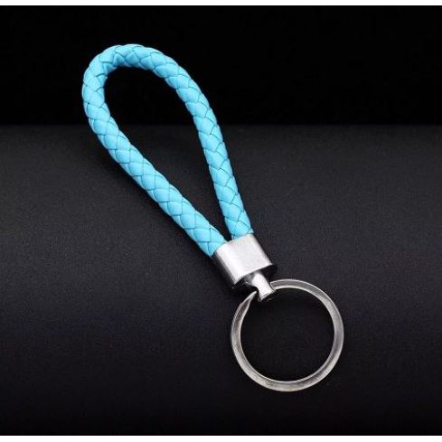 [SG READY STOCK] Braided Rope Keychain Metal Key Ring Key Holder Key ...