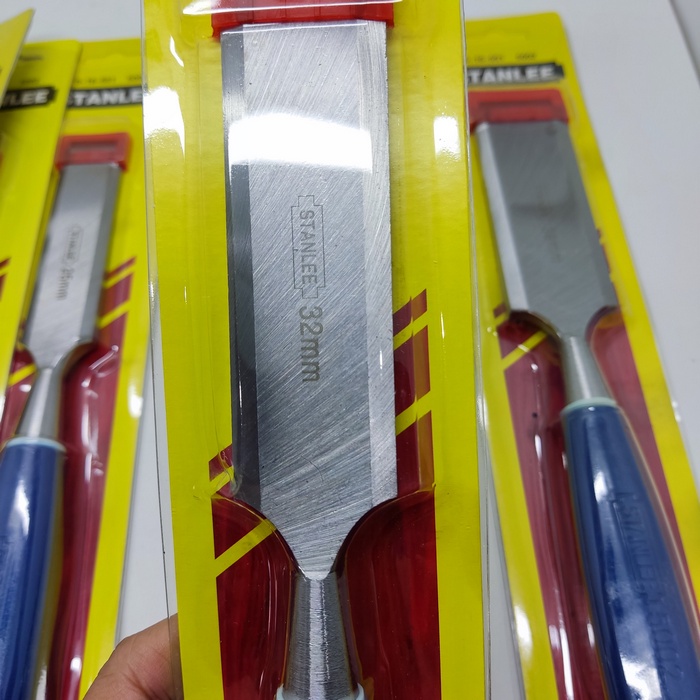 Wood chisel fiber rubber handle 6 10 12 16 20 25 32 38mm | Shopee Singapore
