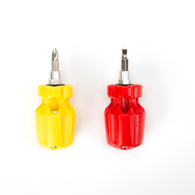6 in 1 Mini Screwdriver Set Compact Multi-Bit PH0 PH1 PH2 Slotted ...