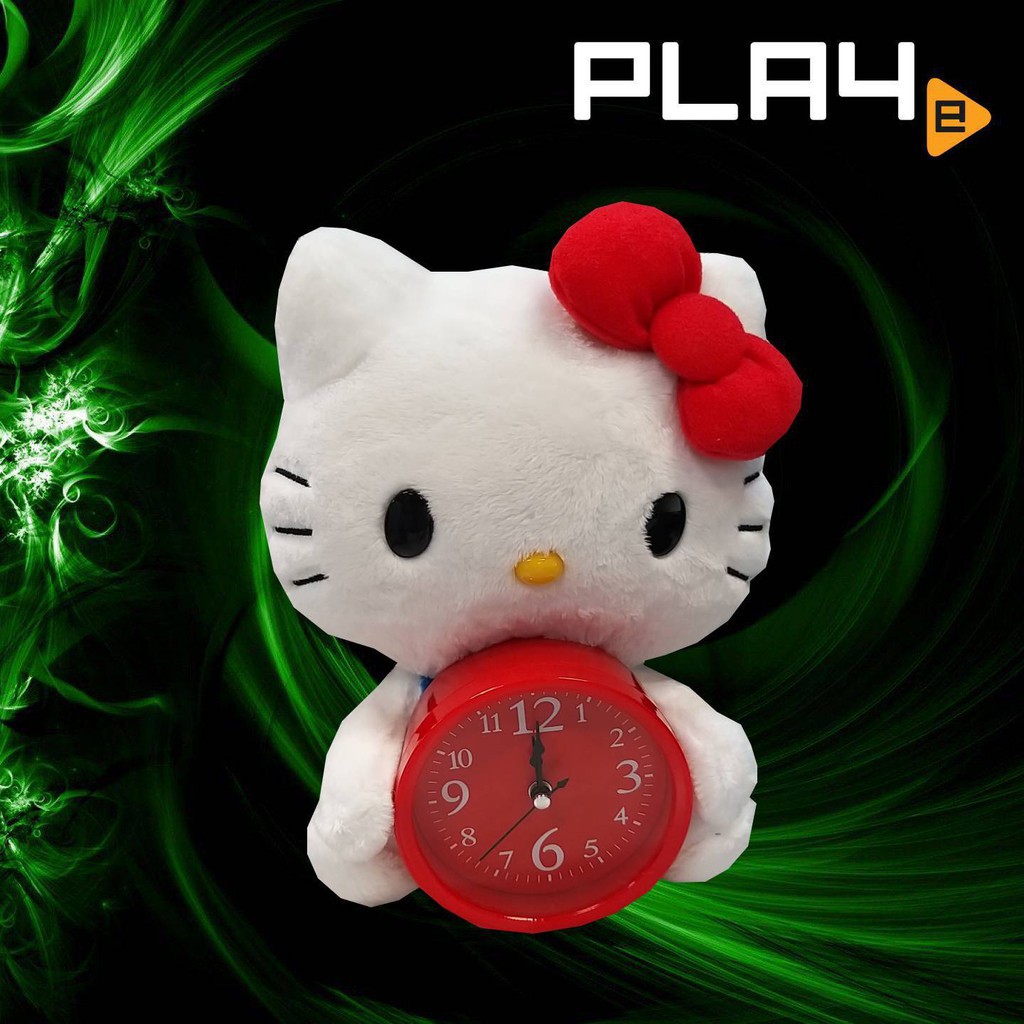Hello Kitty 45th Anniversary Plush + Analog Clock | Shopee Singapore