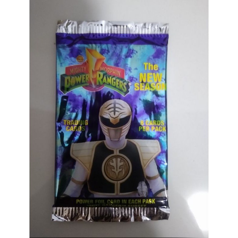 Vintage Power Ranger trading card pack (1pack) | Shopee Singapore