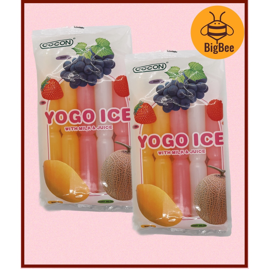 Cocon Yogo Ice with Milk & Juice - (45mlx10tubes) x 2pkts Cocon Ice ...