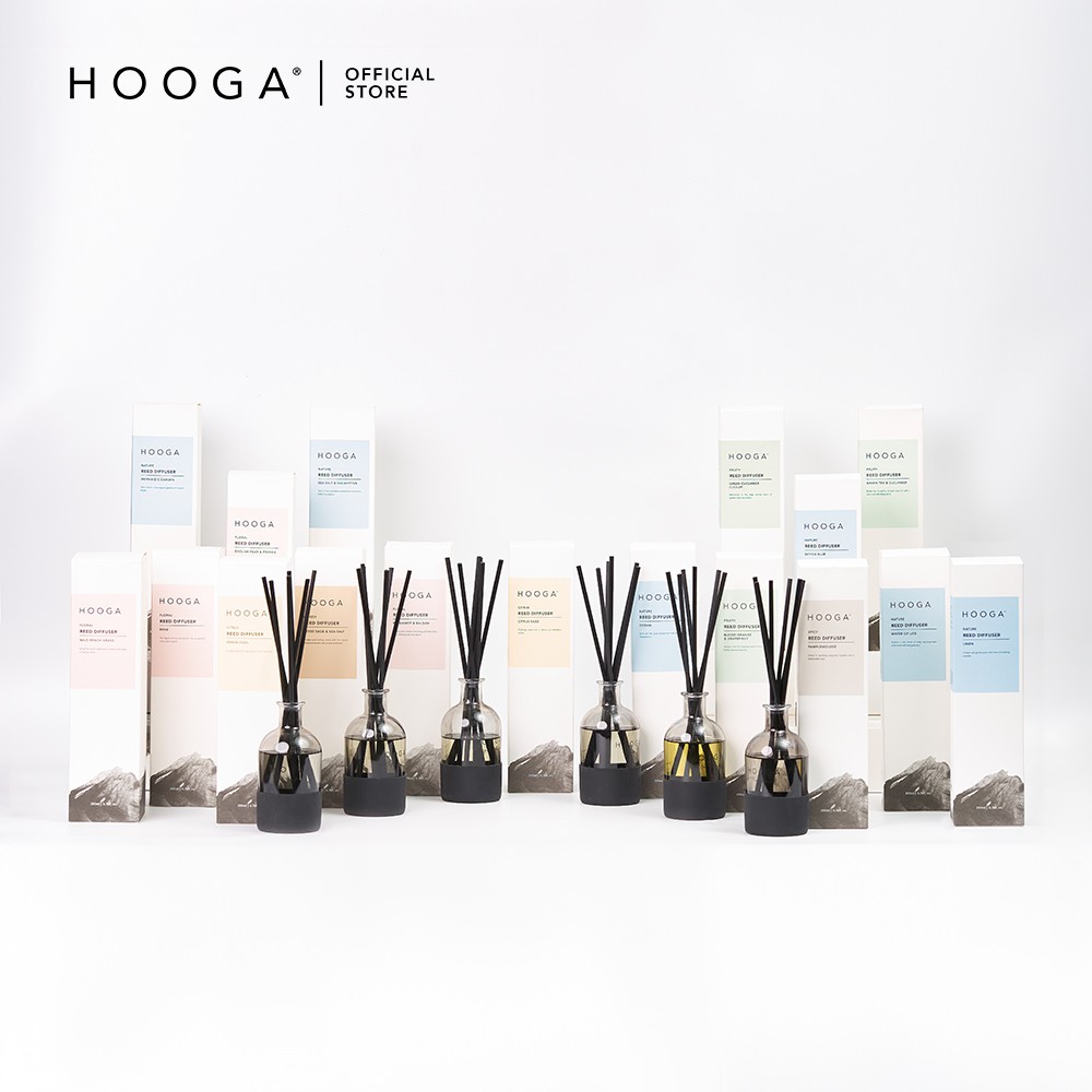 Hooga Black Series Reed Diffuser 200ml | Shopee Singapore