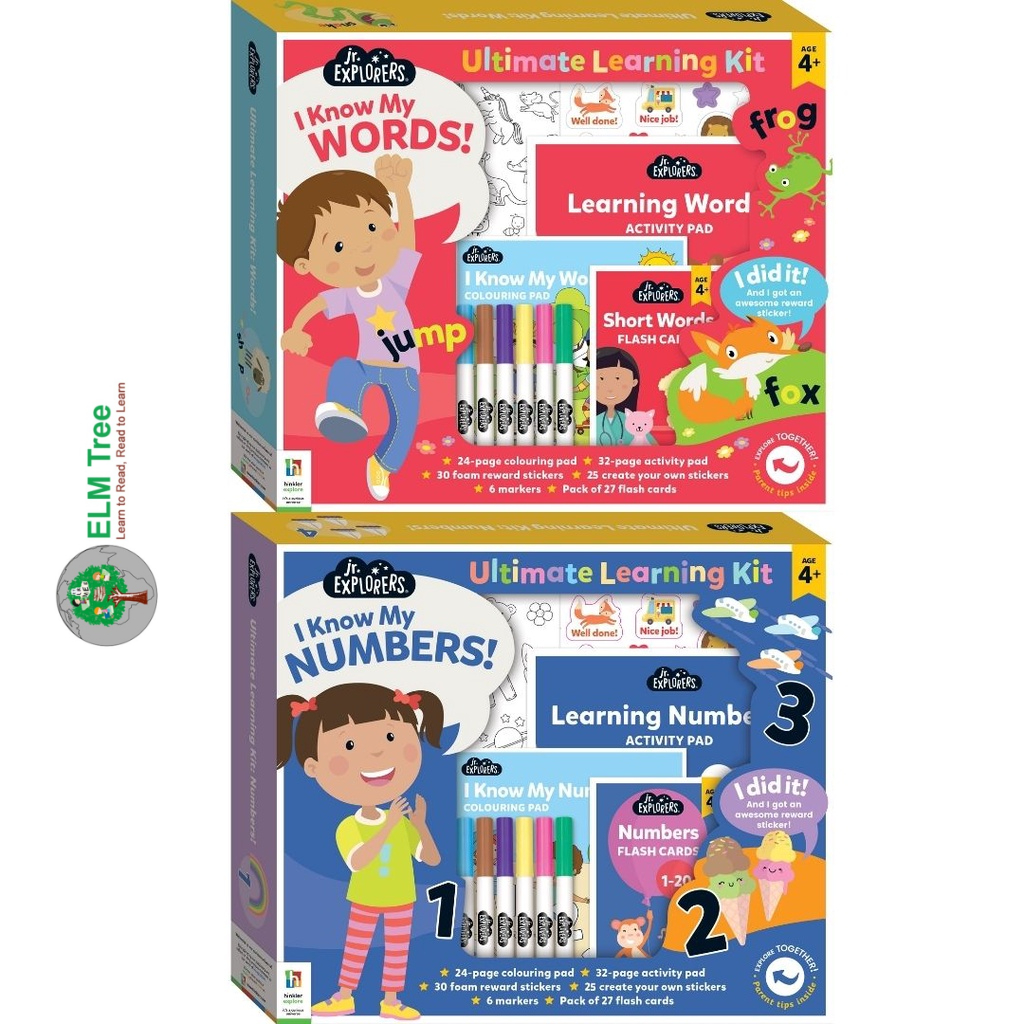 Junior Explorers Ultimate Activity Kit: I Did It! Numbers/Words ...