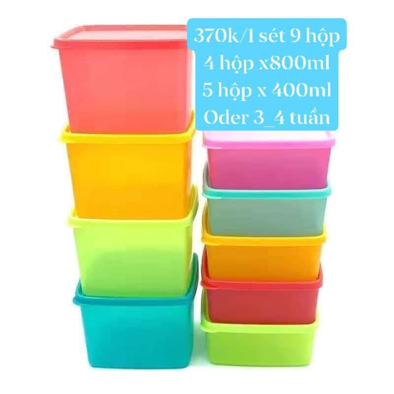 Lightning 9 boxes of tupperware cool compartment (Ready Stock) | Shopee ...