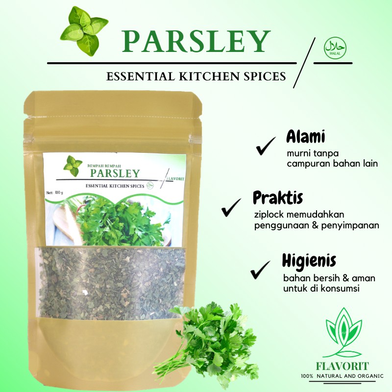 Organic Dried Parsley Flakes peterseli Leaves Mpasi Dried Leaves ...