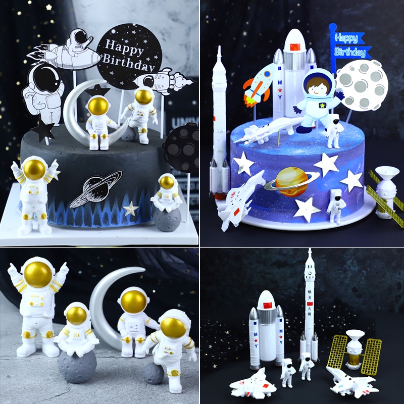 3pcs set Outer Space Planet Astronaut Theme Birthday Party Decorations ...