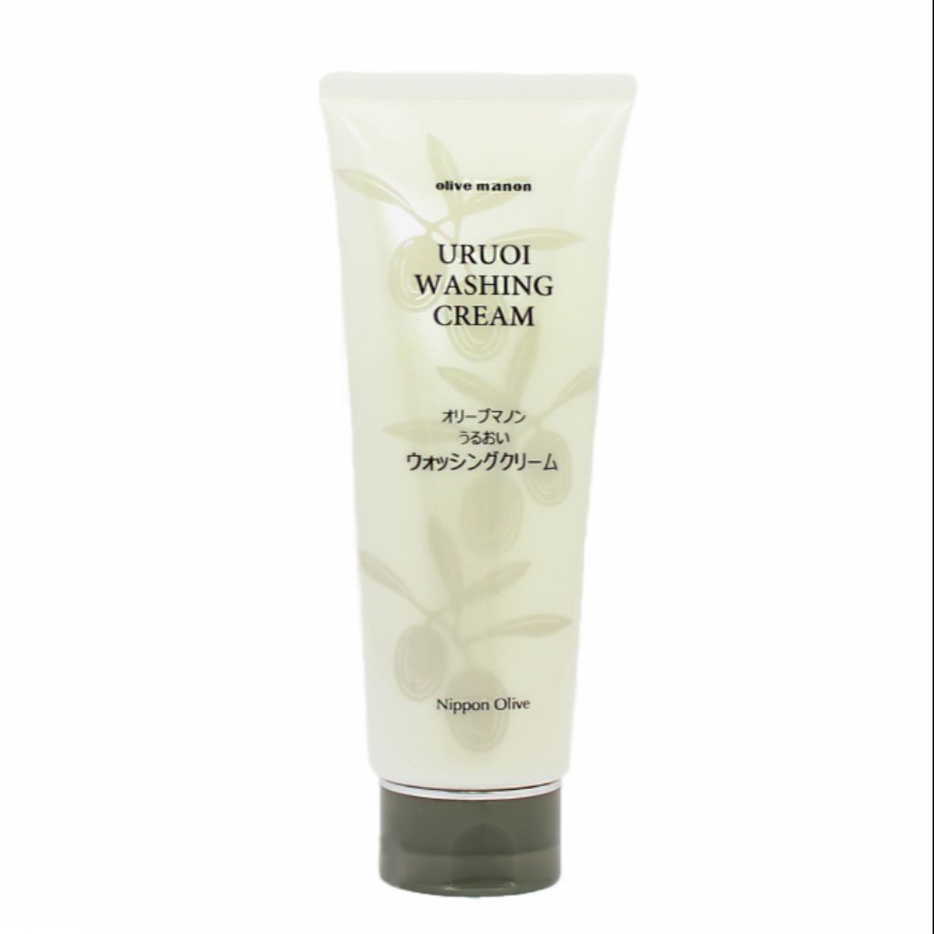 Olive Manon Uruoi Washing Cream - Smooth Like Cream, Squeaky Clean ...