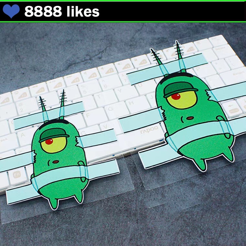 Spongebob Squarepants Cartoon Graffiti Car Stickers Pvc Waterproof ...