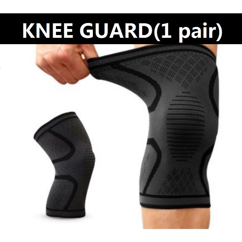 1 Pair Compression Knee Guard Knee Support Pain Relief Knee protection ...