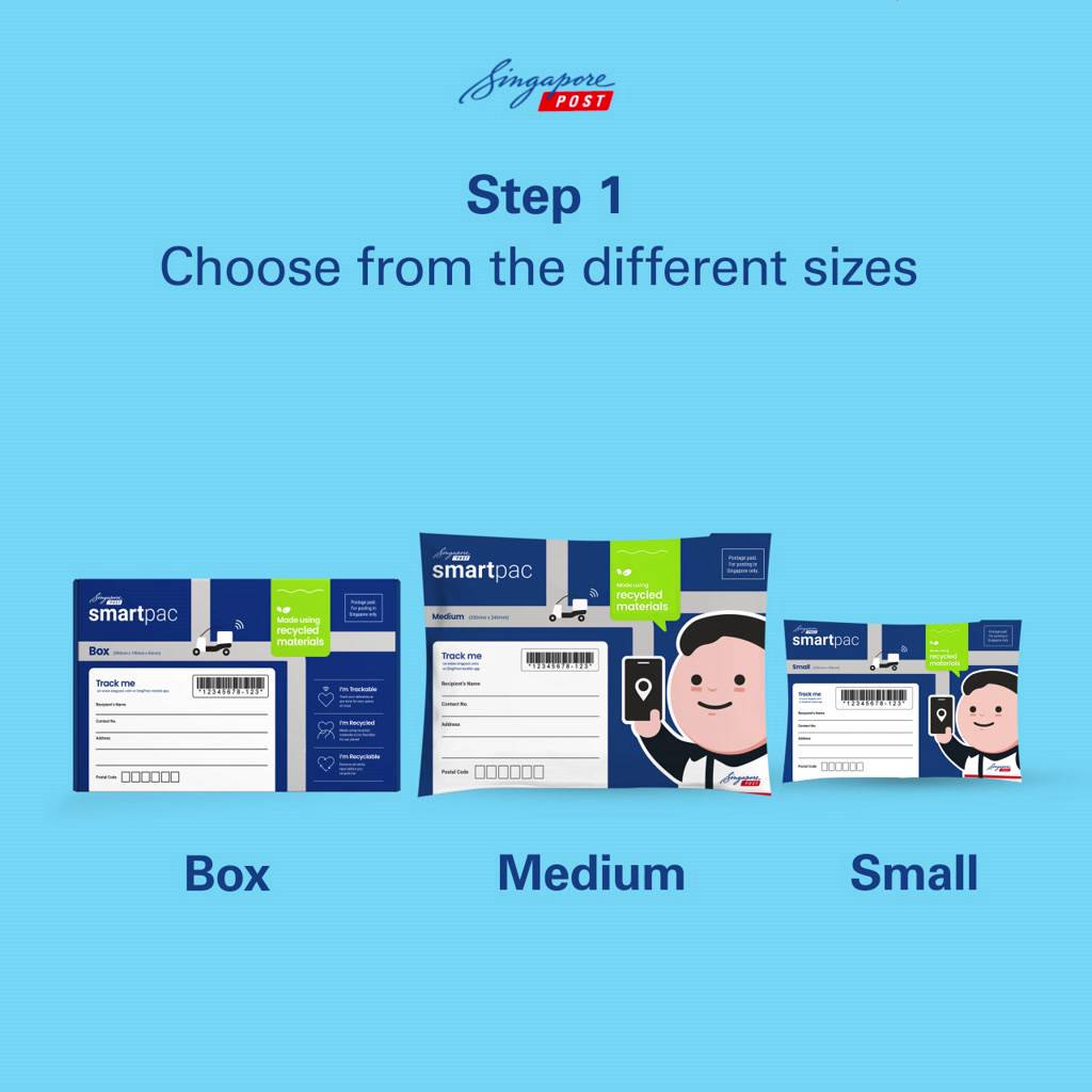 [SINGPOST] smartpac - A postage-paid packaging for local delivery ...