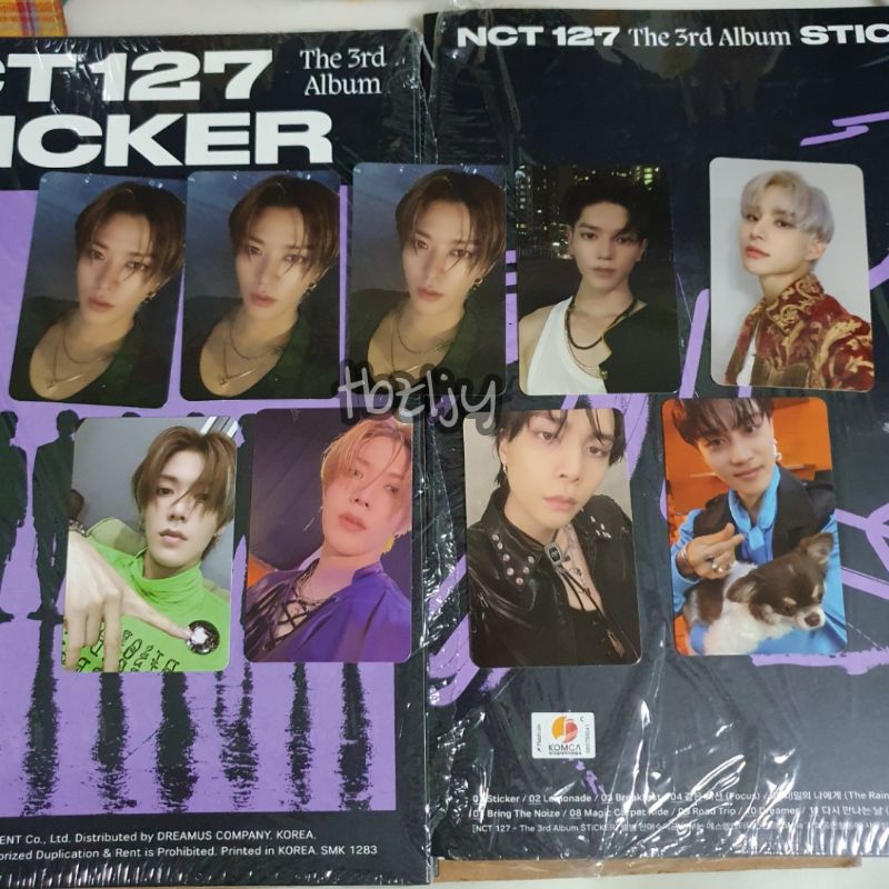 INSTOCK OFFICIAL NCT 127 STICKER - STICKY / SEOUL CITY / STICKER VER ...