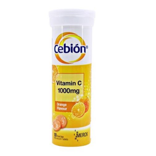 Cebion Vitamin C 1000mg Effervescent Tablets 10s Exp22 | Shopee Singapore