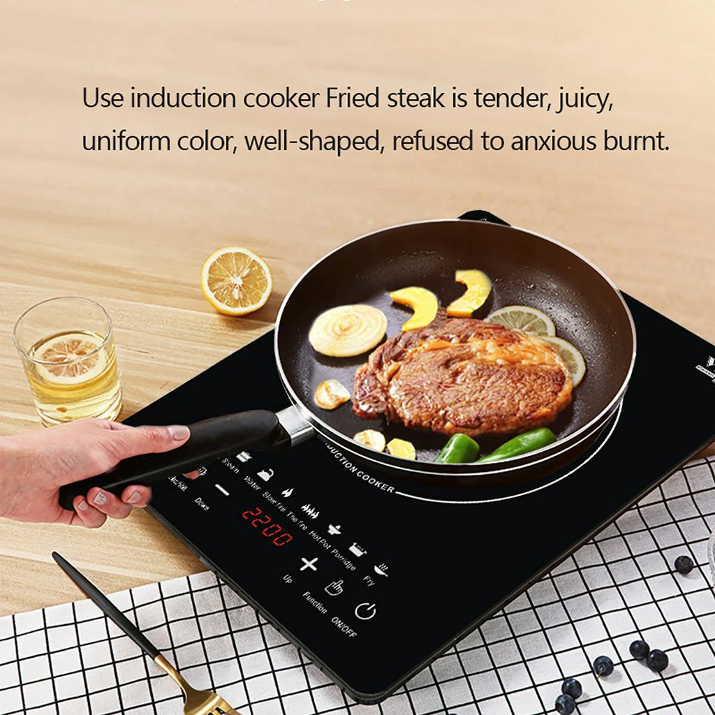 2200W induction Cooker Smart Electric Oven Plate Creative Precise ...