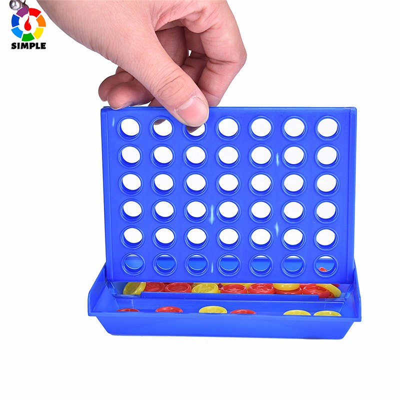 New 1 Set Connect 4 In A Line Board Game Children's Educational Toys ...