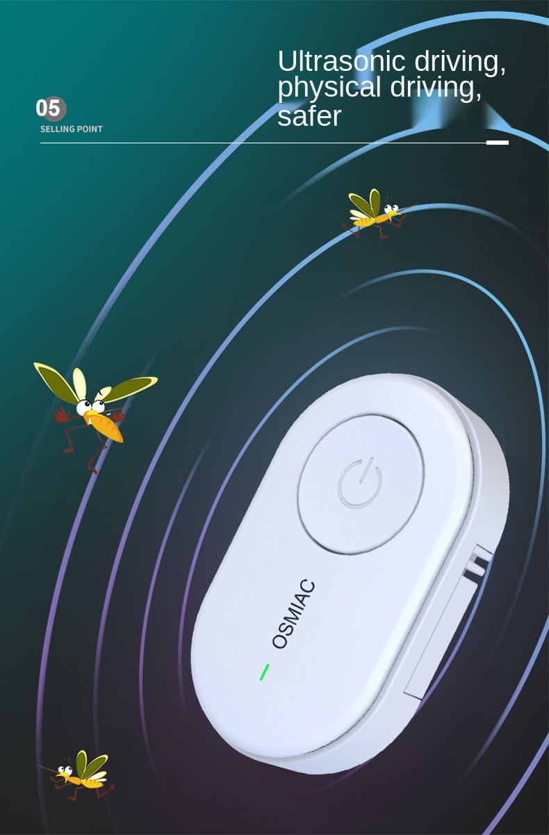 New Ultrasonic Mosquito Repellent Portable Electronic Mosquito ...