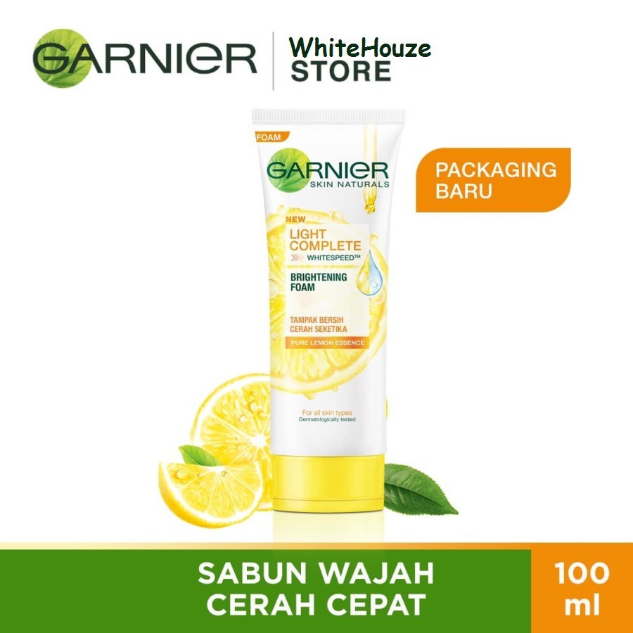 Garnier Light Complete White Speed Foam 100ml | Shopee Singapore