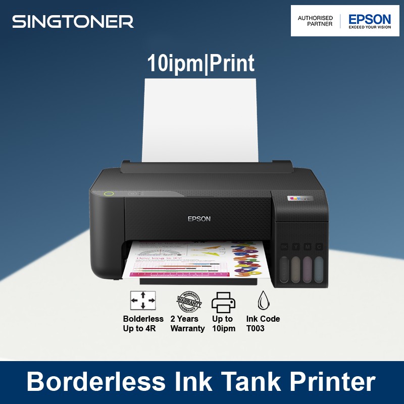 Epson EcoTank L1210 L-1210 1210 Replacement of L1110 L 1110 Ink Tank ...