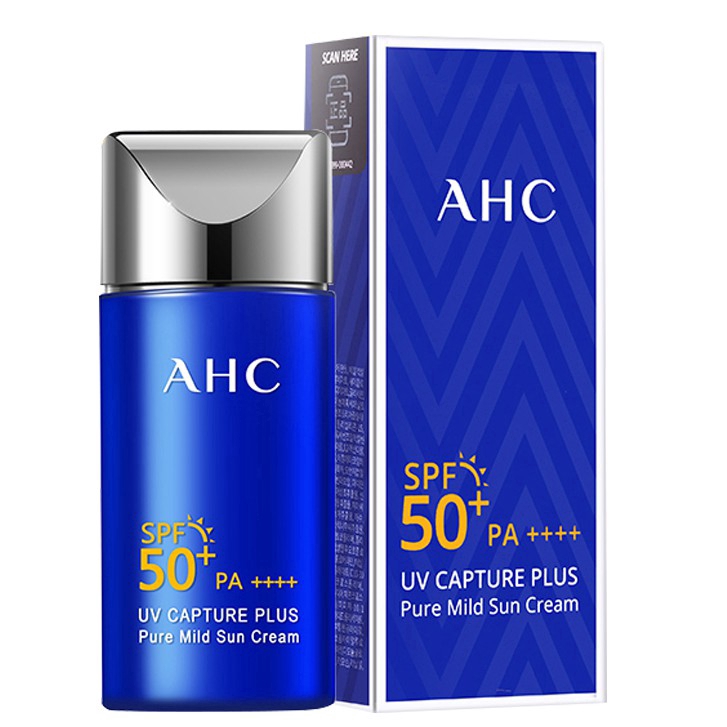 AHC Small blue bottle sunscreen AHC sun screen Waterproof UV Protection ...