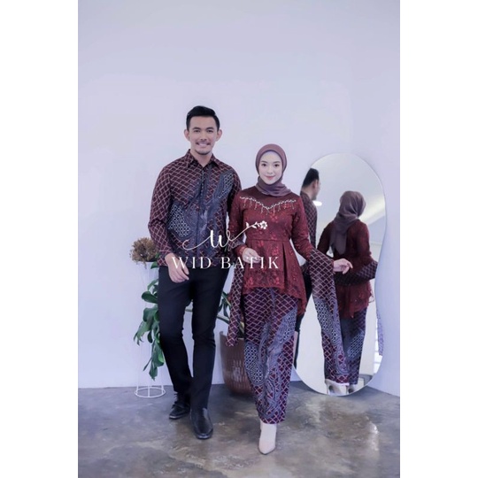 Couple kebaya Set Men Women kebaya Enagement Graduation Application ...