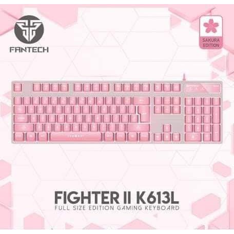 FANTECH K613L Aluminium Alloy Backlit Membrane Keyboard | Shopee Singapore