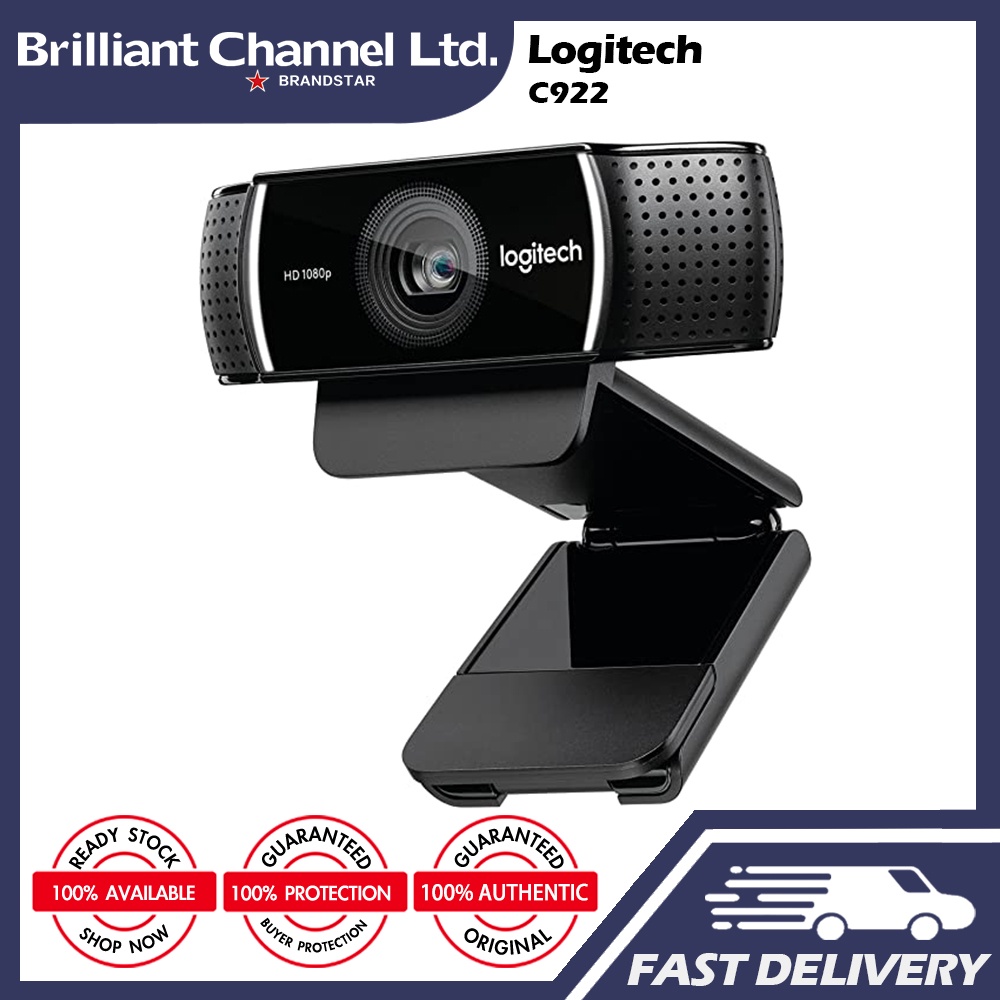 Logitech C922 Pro Stream Webcam 1080P Camera | Shopee Singapore