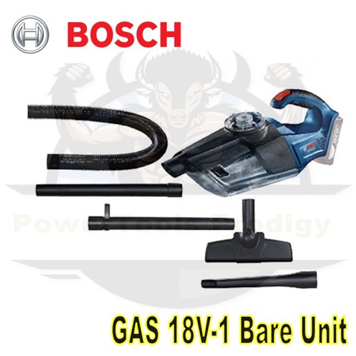 BOSCH GAS 18V-1 CORDLESS VACUUM CLEANER/ 18V VACUUM CLEANER/ EITHER ...