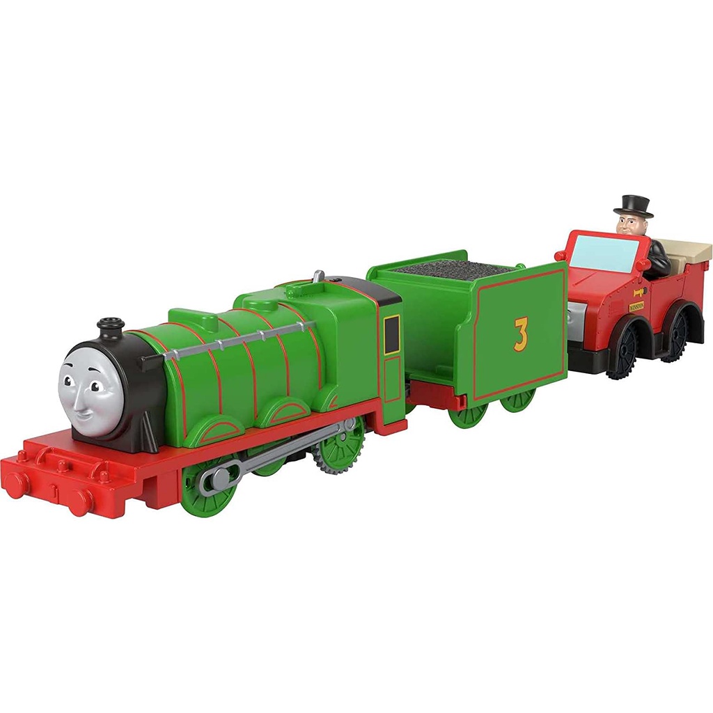 Thomas & Friends Motorized Henry with Winston and Sir Topham Hatt ...
