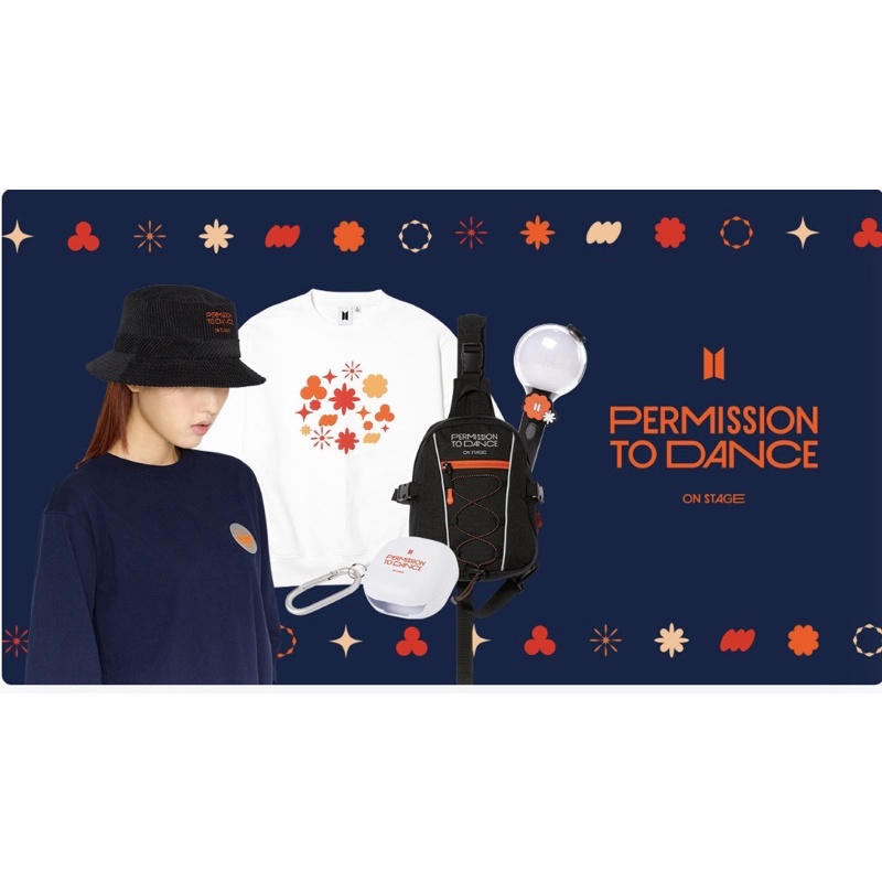 BTS PERMISSION TO DANCE PTD ON STAGE OFFICIAL MERCH | Shopee Singapore