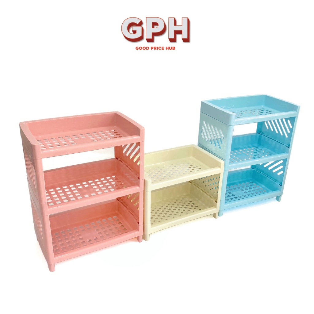 Tabletop Collapsible Storage Rack 2 Tier & 3 Tier | Shopee Singapore