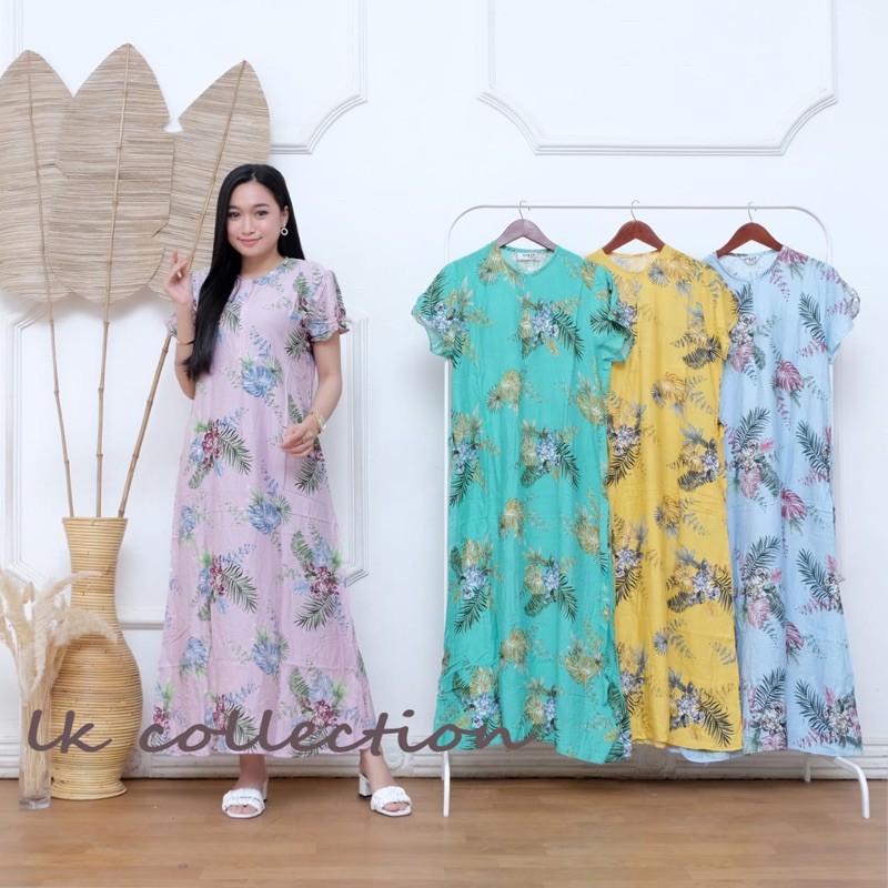 Rayon Long Negligee/Long Negligee/motif Negligee/Women's Clothing ...
