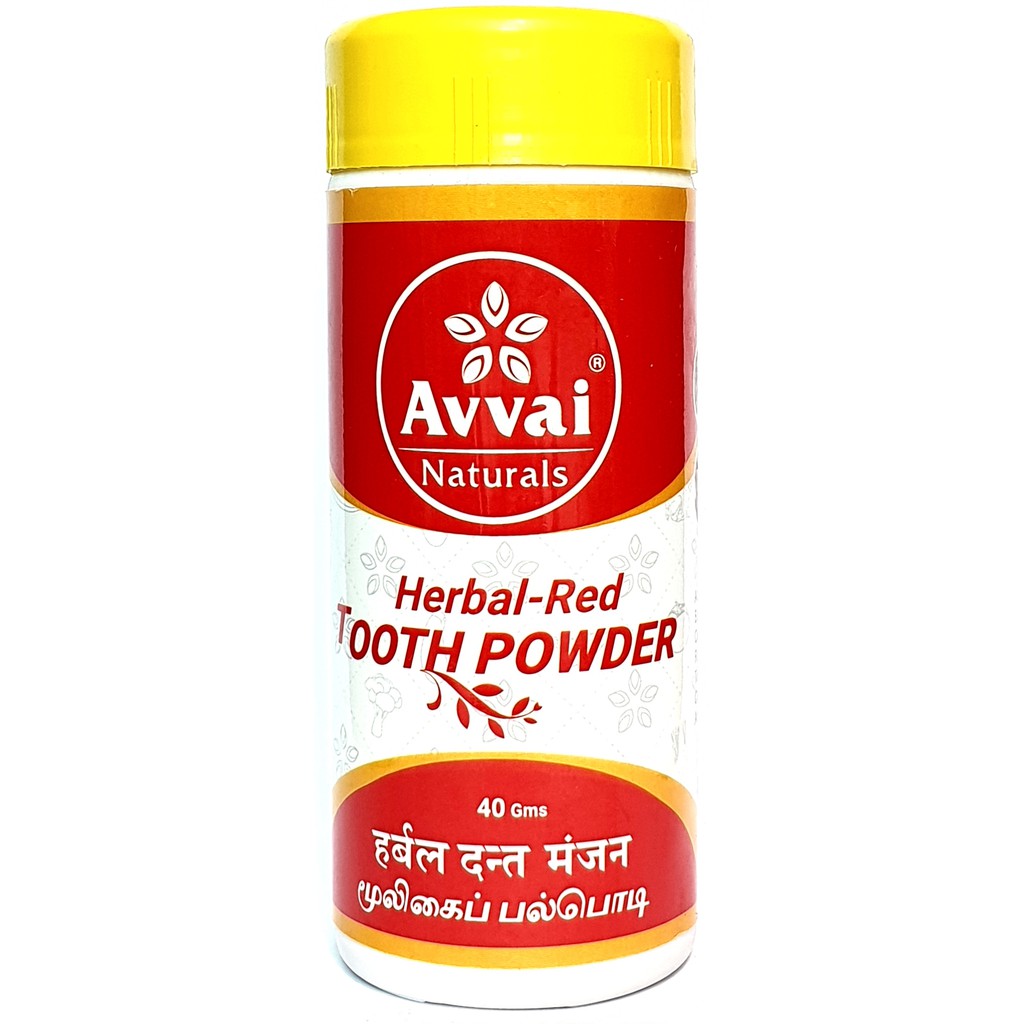 Herbal Red Tooth Powder - 40g (TWIN PACK) | Shopee Singapore