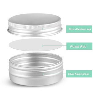 1Pcs Round Colorful Aluminum Jar Tin Can Metal Tin Can Screw Jars ...