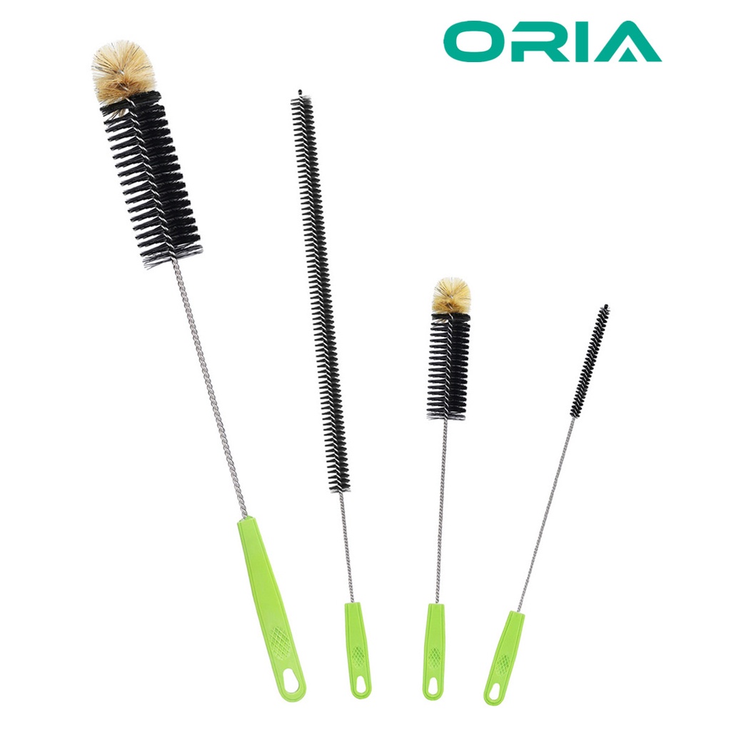 ORIA 10-16-inch Bendable Flexible Bottle Cleaning Brush Water Bottle ...