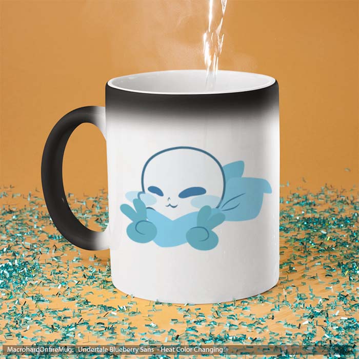 Mug Magic Undertale Blueberry Sans | Shopee Singapore