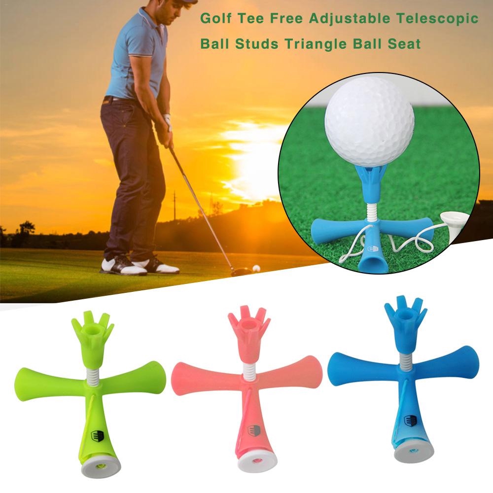 1Set Tripod Golf Tee, Adjustable Standing Golf Sports Tees Golf Ball ...