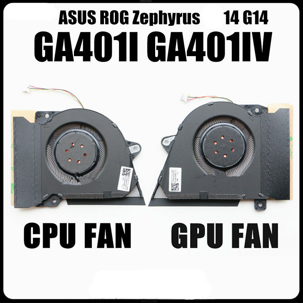 FAN for ASUS ROG Zephyrus G14 GA401I GA401IV CPU & GPU COOLING FAN ...
