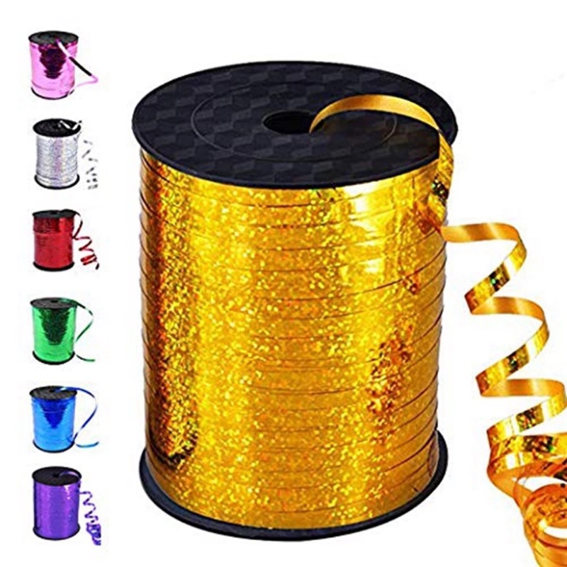 Hot Sale - New Balloon Laser Ribbon Balloon Chain Multicolor Ribbon DIY ...