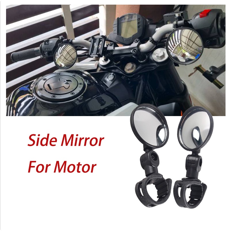 BDJ Universal Motorcycle Side Mirror DUKE 200 390 690 MT09 MT15 MT03 ...