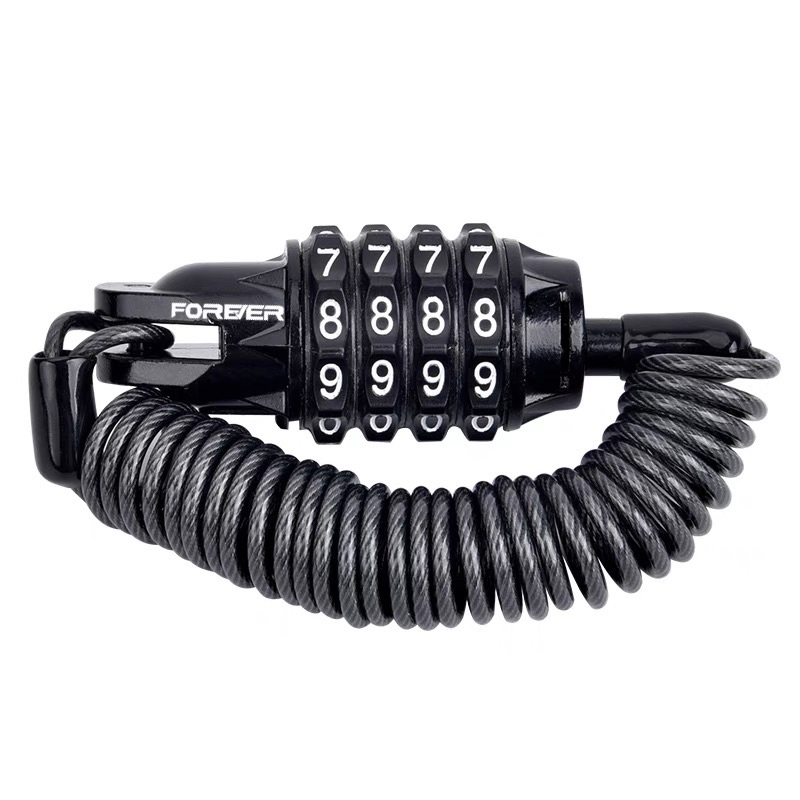 [SG] 1.5m 1.8m Super Long Thick Bicycle Lock Number Key Bike | Shopee ...