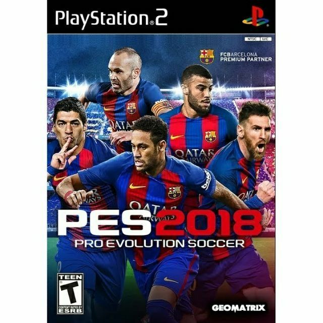 PS2 CD DVD Games PES 2018 / Pro Evolution Soccer 2018 (Dvd Game ...
