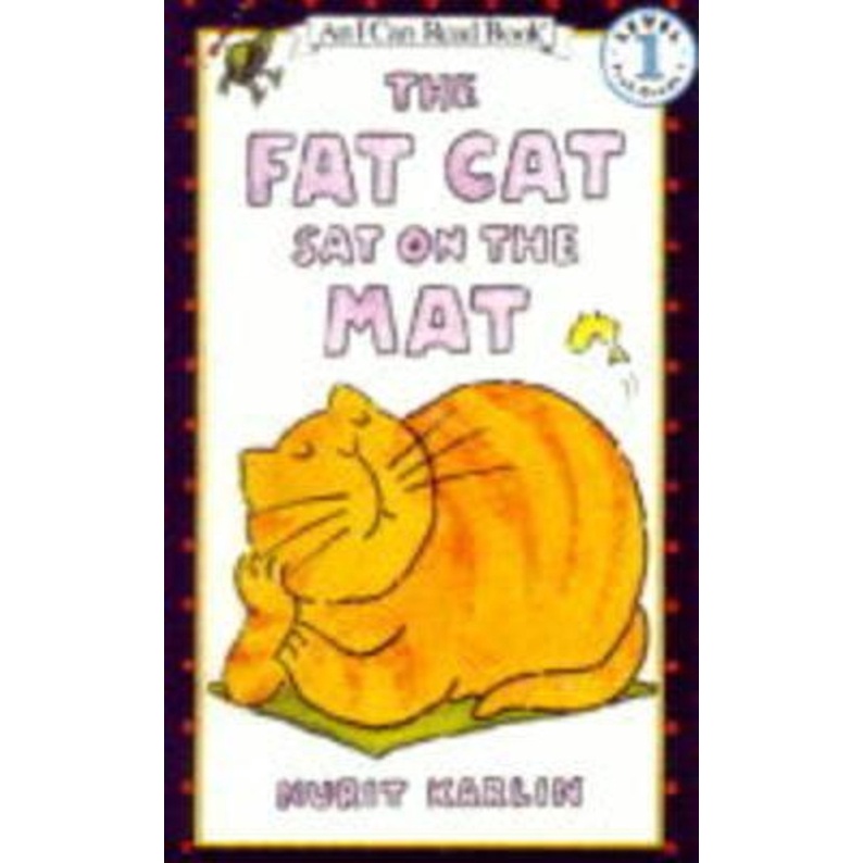 Fat Cat Sat on the Mat by Nurit Karlin (US edition, paperback) | Shopee ...
