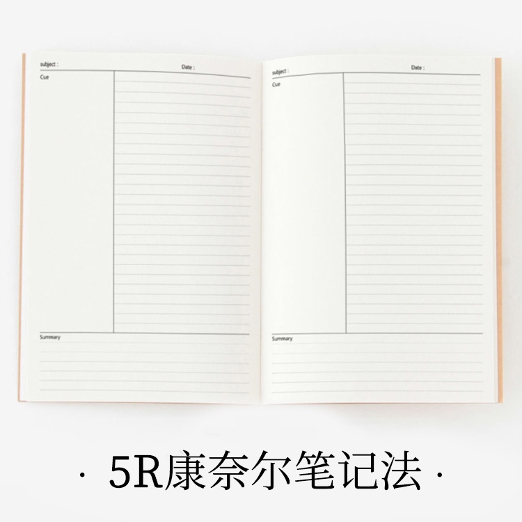 [Light Shadow] Cornell Notebook 5R Notebook High-Efficiency Review A4 ...