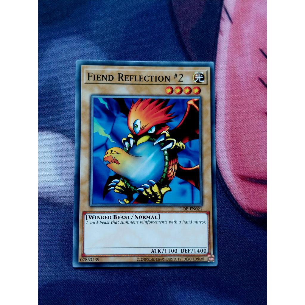 [ Do Lac Shop ] Yugioh Monster Fiend Reflection 2 Card - LOB-EN021 ...