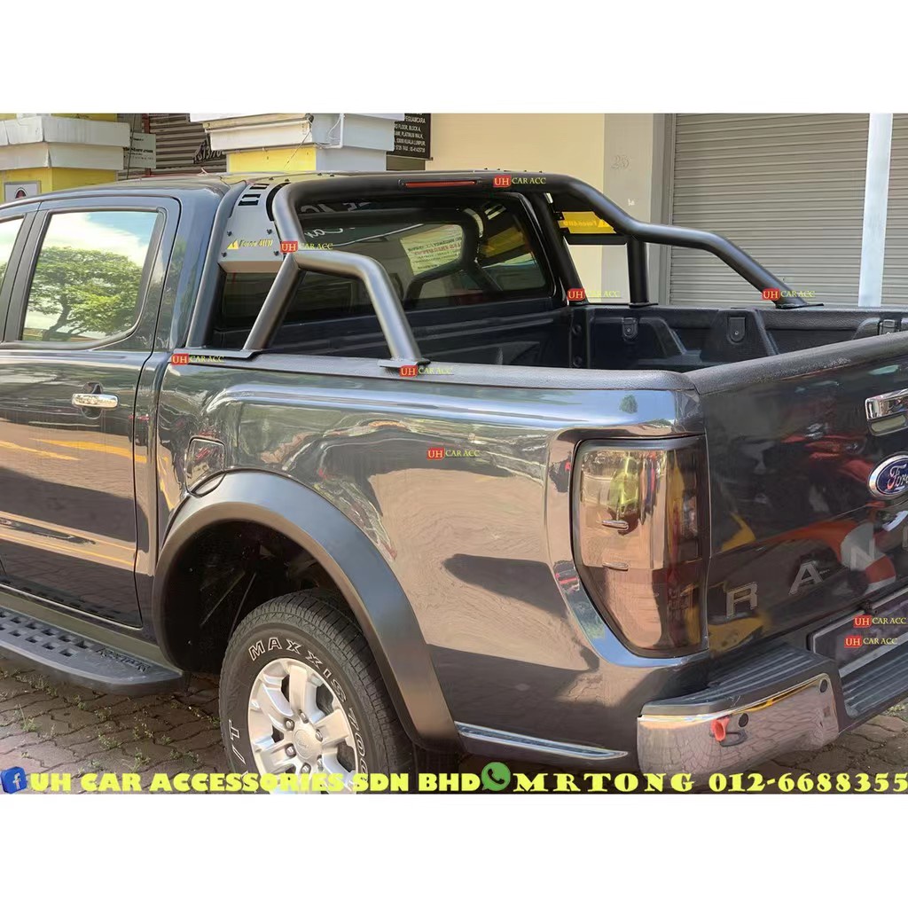 FORD RANGER T9 2022 XL XLT WILDTRAK FORCE TRD PORT ROLL BAR WITH LED ...